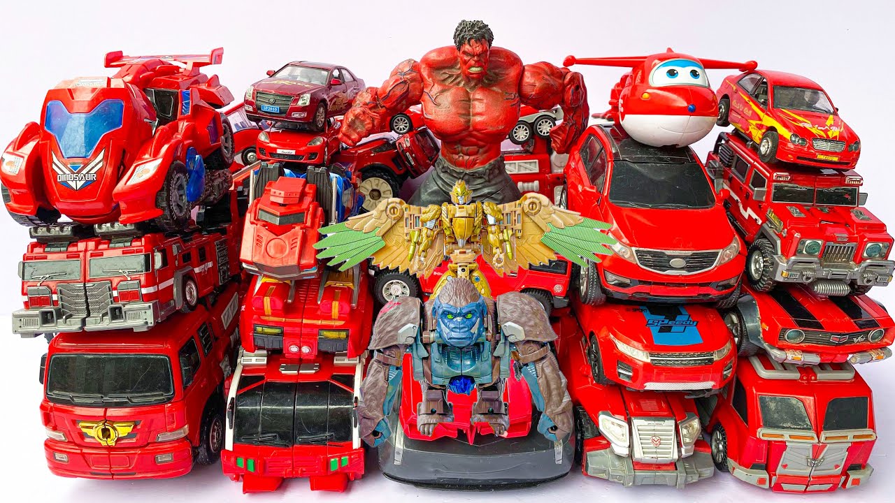 Red Color New TRANSFORMERS Rise of BEASTS: Optimus Prime Tobot Carbot ...