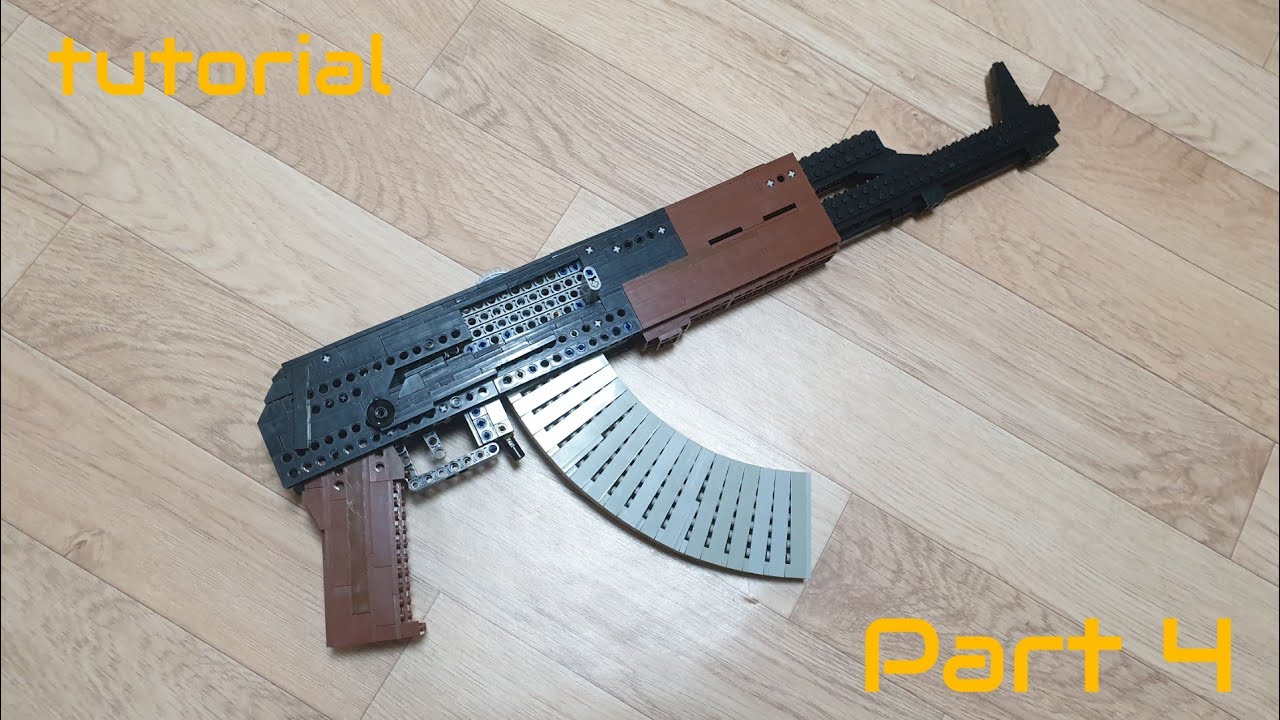 Lego AK47 tutorial [4/4] - YouTube