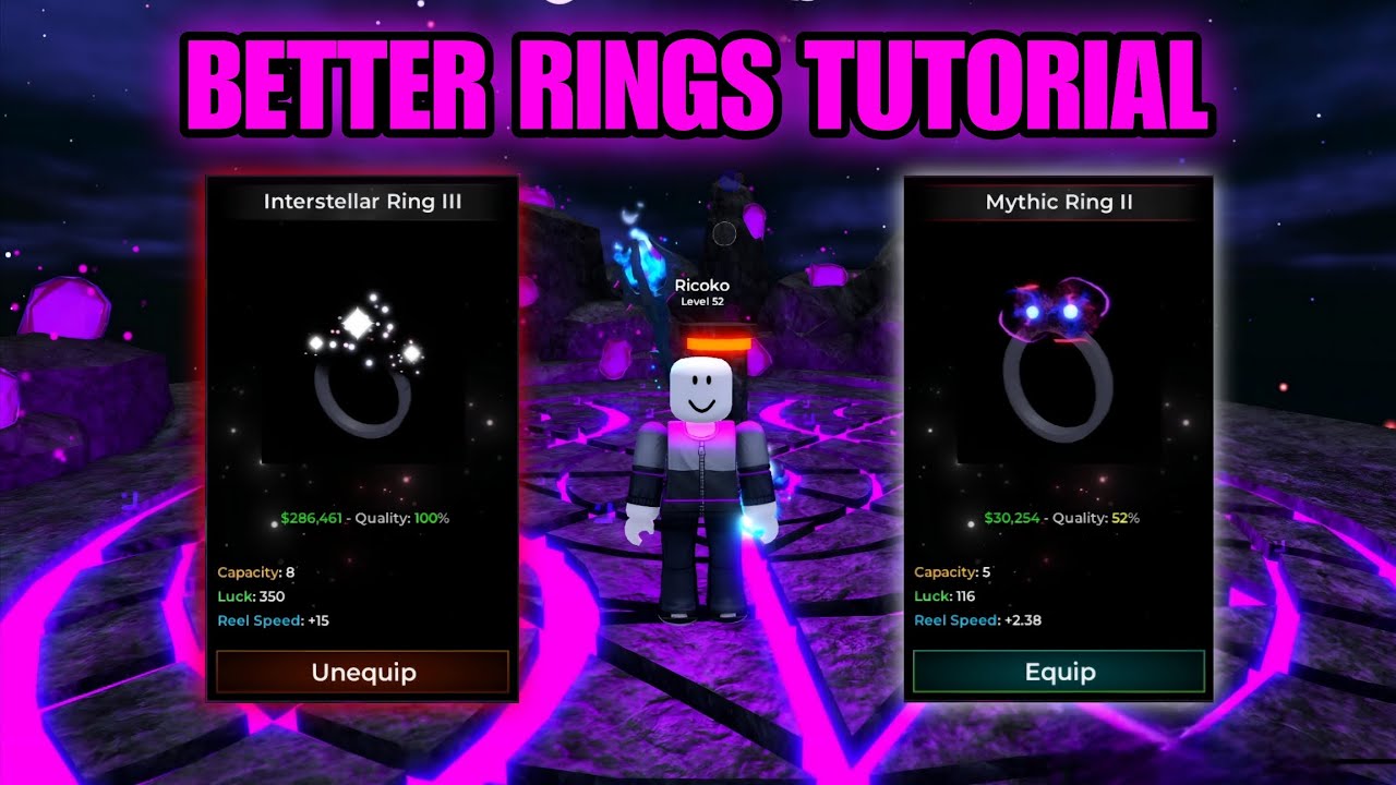 Star Fishing [ALPHA] Roblox Rings Tutorial For Begginers - YouTube