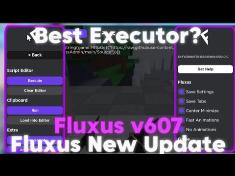 [Executor] Fluxus New Update v607 | mediafire + Work any script ...