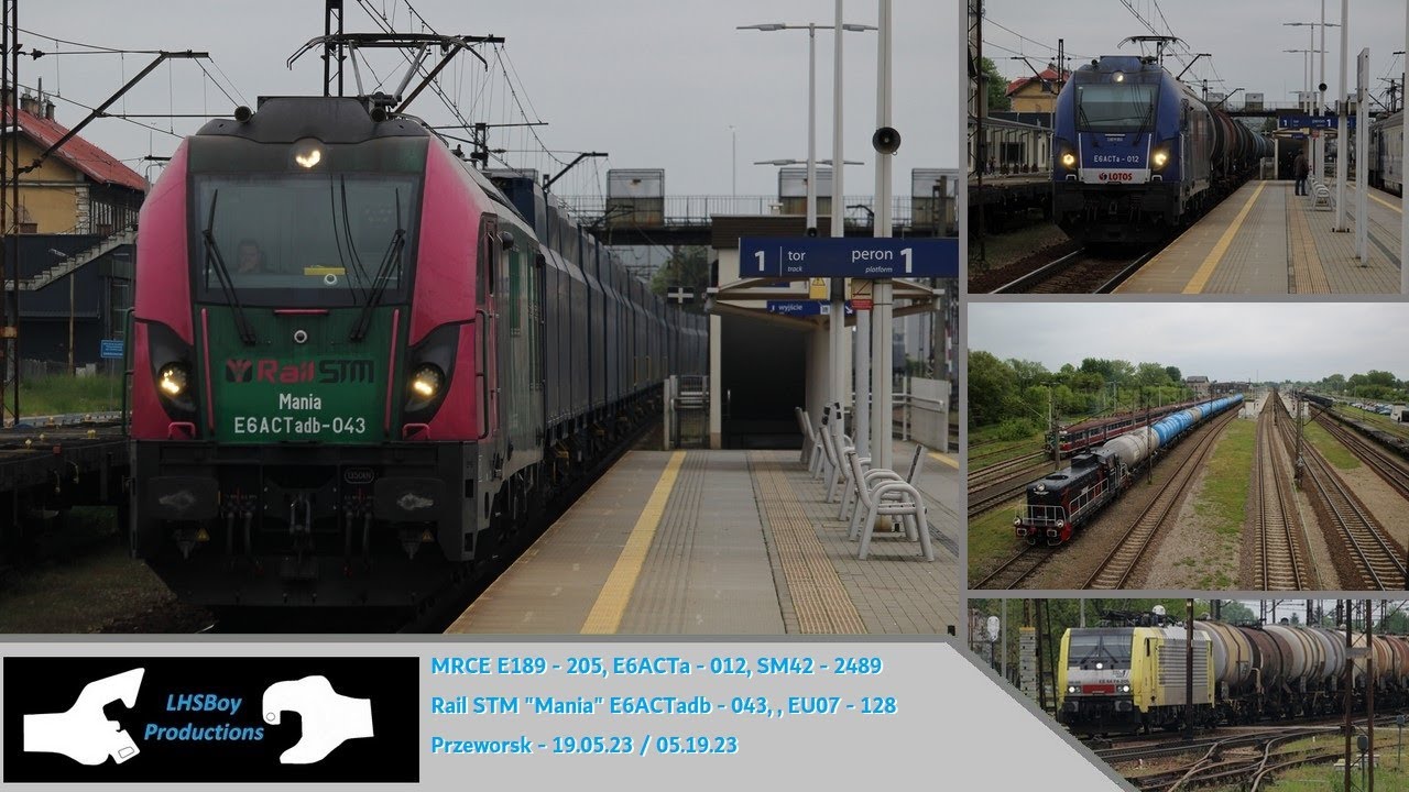 MRCE E189 - 205, E6ACTa - 012, Rail STM "Mania" E6ACTadb - 043, SM42 ...