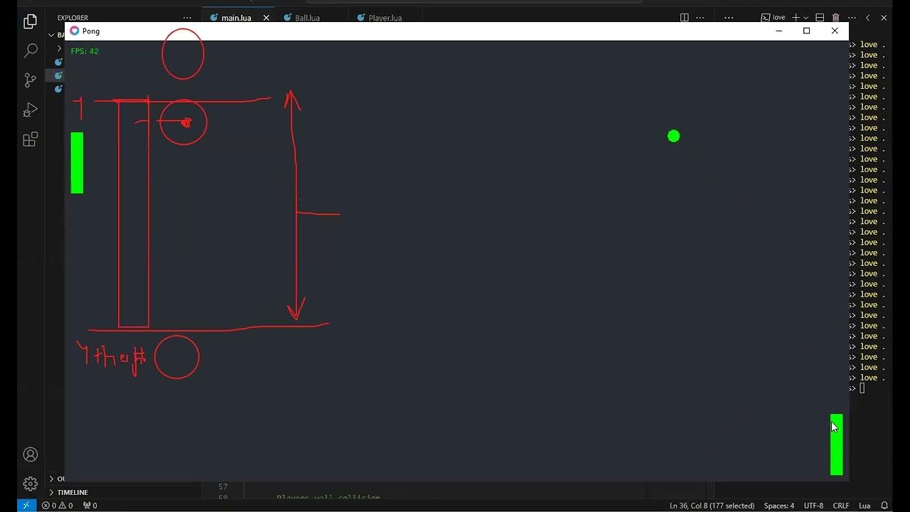 Love2D - More advance collision detection - YouTube