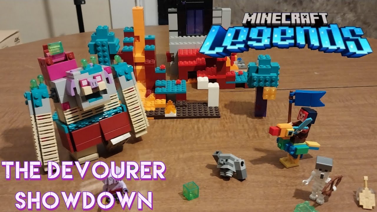 Lego Minecraft Legends Devourer Showdown Review - YouTube