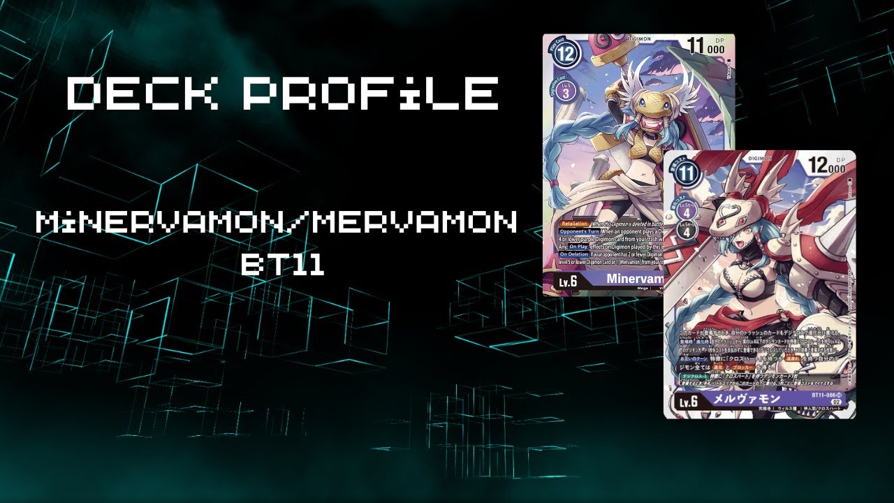 Deck Profile - Minervamon / Mervamon (BT11) - YouTube