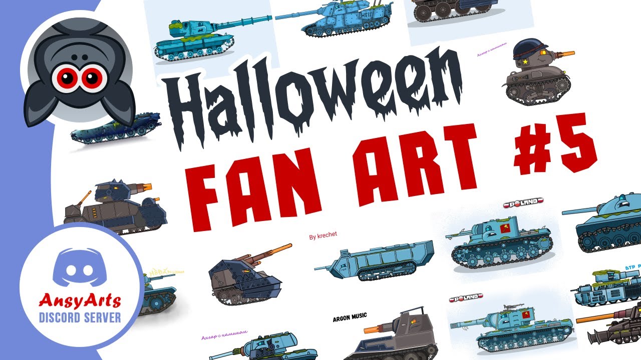 Fan Art #5 Helloween | AnsyArts style drawings from subscribers - YouTube