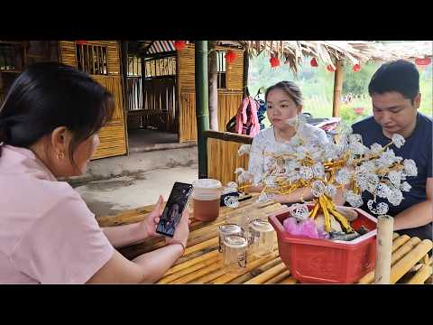 Chuc's mother called Hang's father; the conversation was quite tense.