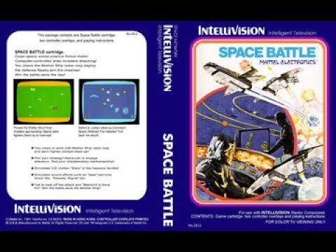 Space Battle Intellivision (Mattel Electronics) 1979-1980 - YouTube