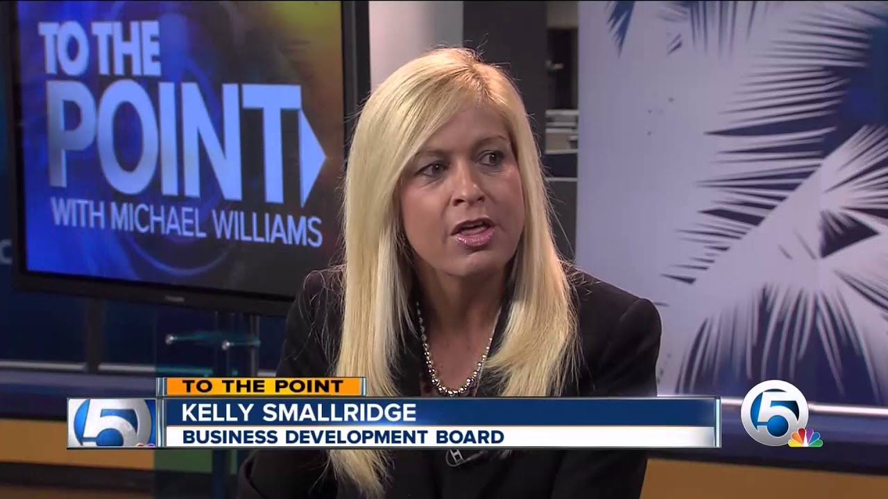 Kelly Smallridge interviewed on WPTV's "To The Point" - YouTube