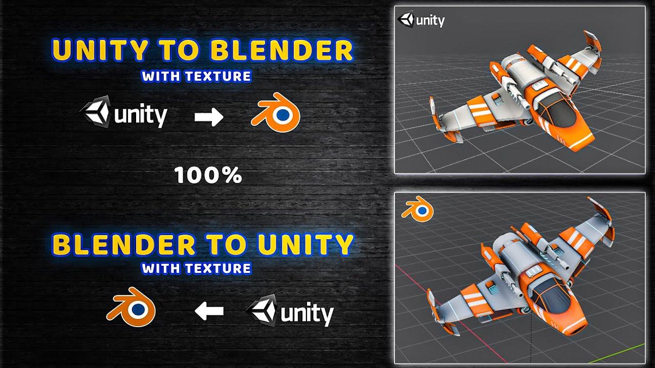 How To Export 3d Model With Textures From Blender To Unity And Unity To Blender 2025 Update Youtube