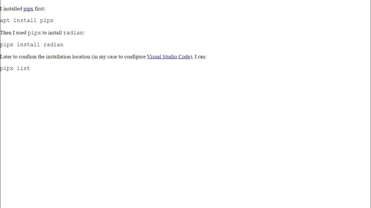 How do I solve "error: externally-managed-environment" every time I use pip 3? - YouTube