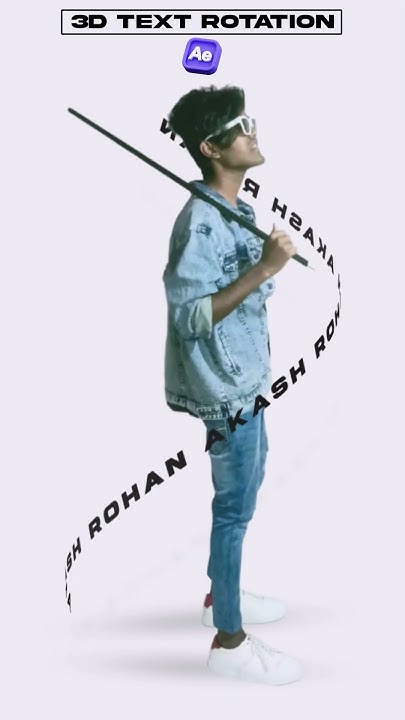 3D Text Rotation in After Effects | CC Cylinder Text Rotation in After ...