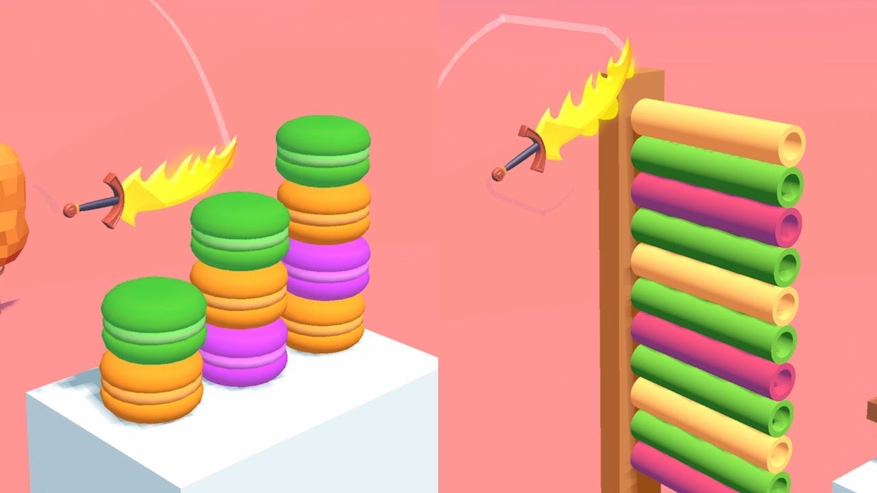 Slice Master! Very Satisfying And Relaxing ASMR Slicing Game - YouTube