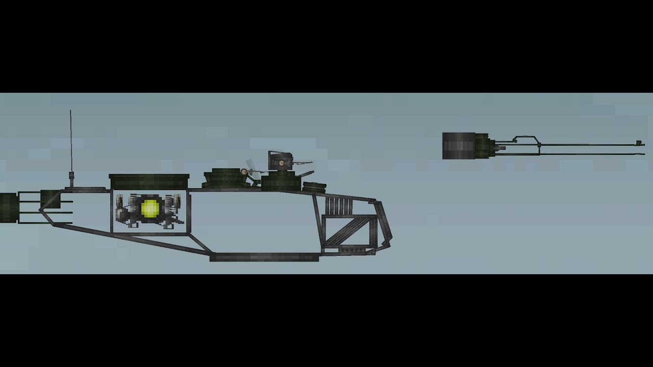 M1A2 Abrams SEP V3 progress 1 [Melon playground] - YouTube