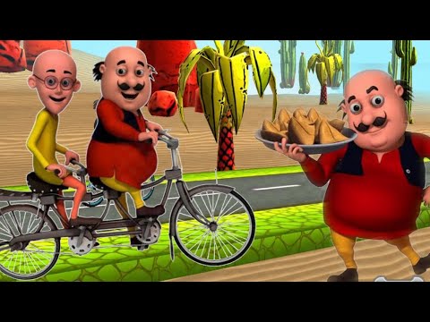 @Motu Patlu gameplay | motu cycle race 🔥 - YouTube