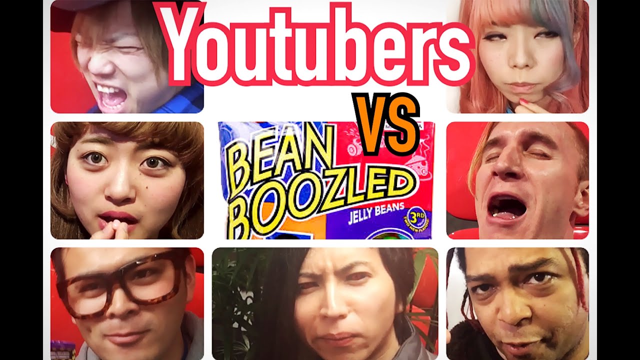 20 Youtubers Jelly Bean Challenge| Bean Boozled Youtube