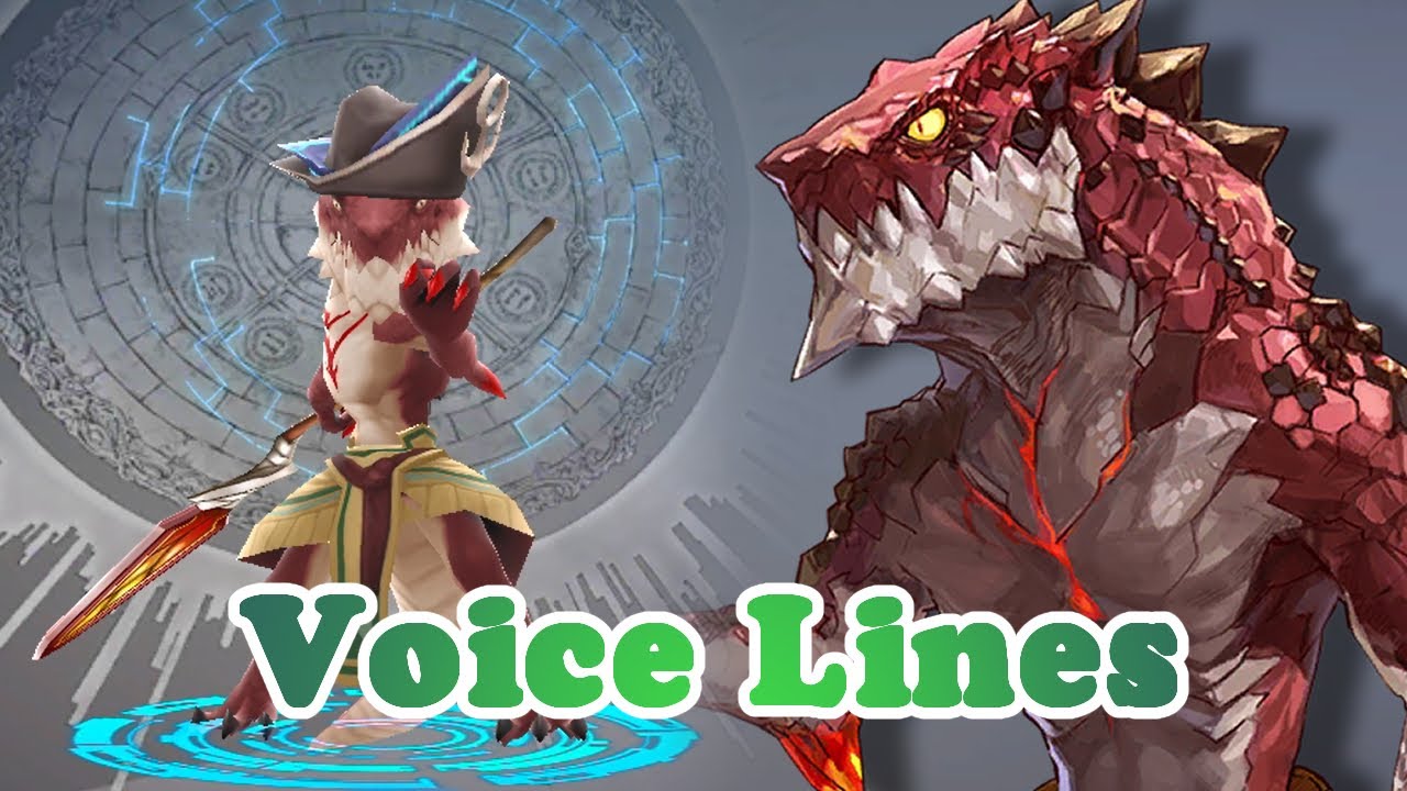 The Alchemist Code - Lizardman Voice Line - YouTube