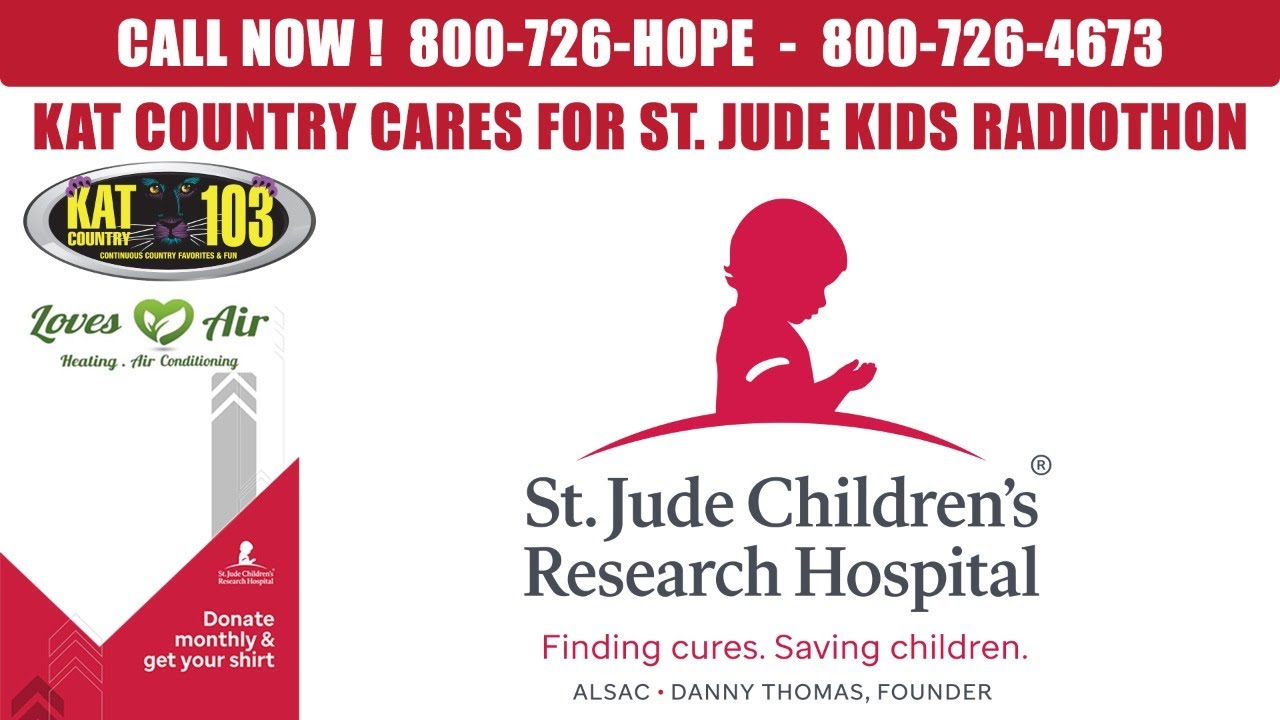 Kat Country 103 St Jude Radiothon - Friday 2-26-2021 - YouTube