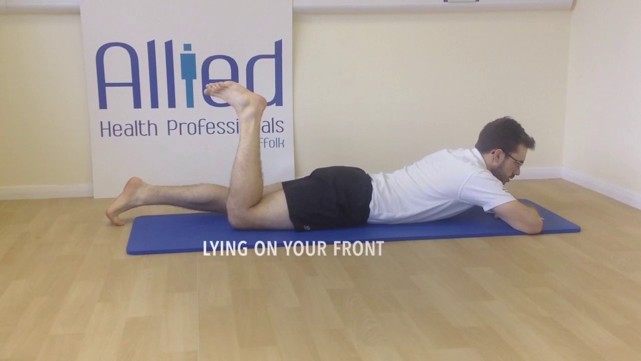 Prone Hip Rotation - YouTube