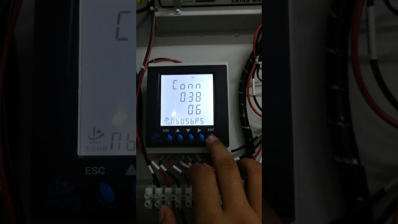 Setting meter of anti-reflux - Growatt - YouTube