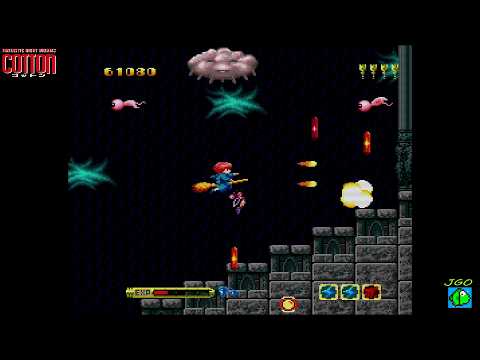 Cotton - Fantastic Night Dreams (1993) (Shoot Em Up) (PC Engine CD) [GAMEPLAY] [EN-JP] [HD]