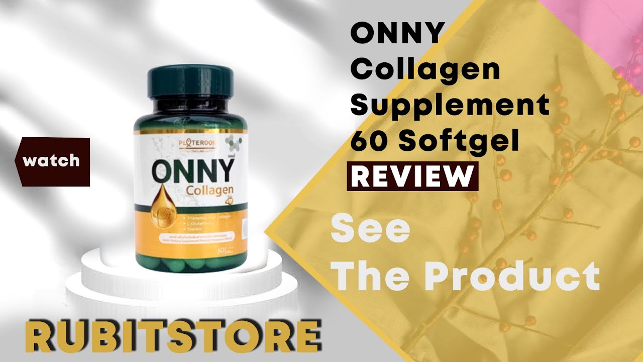Full Review of Onny Collagen Supplement - See Ingredients - YouTube