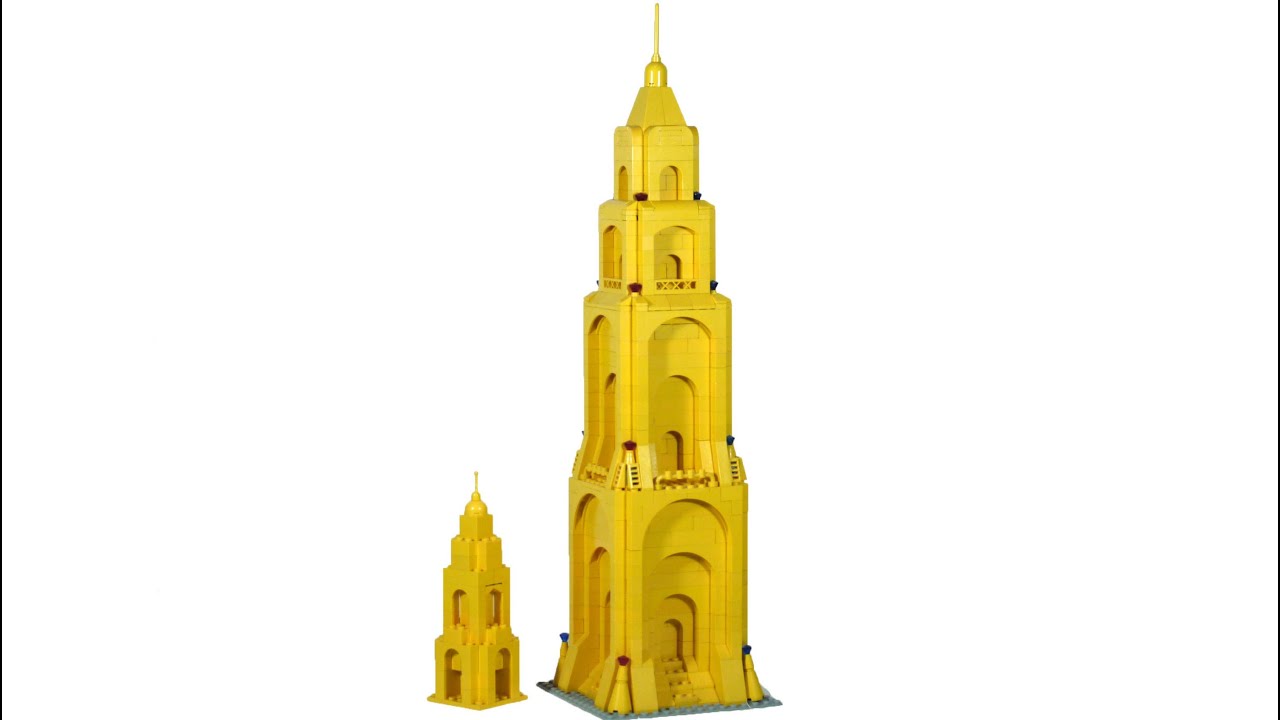 How To Build: NNN TV Tower (Microscale) - YouTube