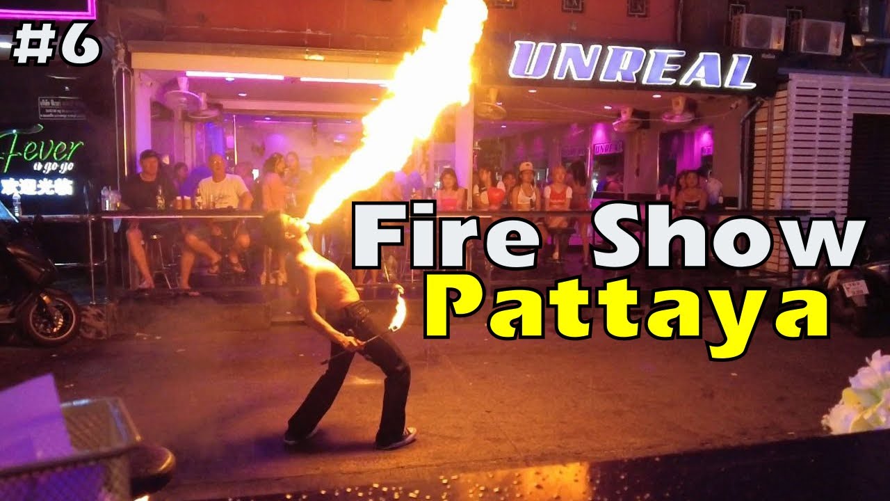 Pattaya Nightlife, Thailand 🇹🇭 | Fire Show Soi LK Metro | Pattaya ...