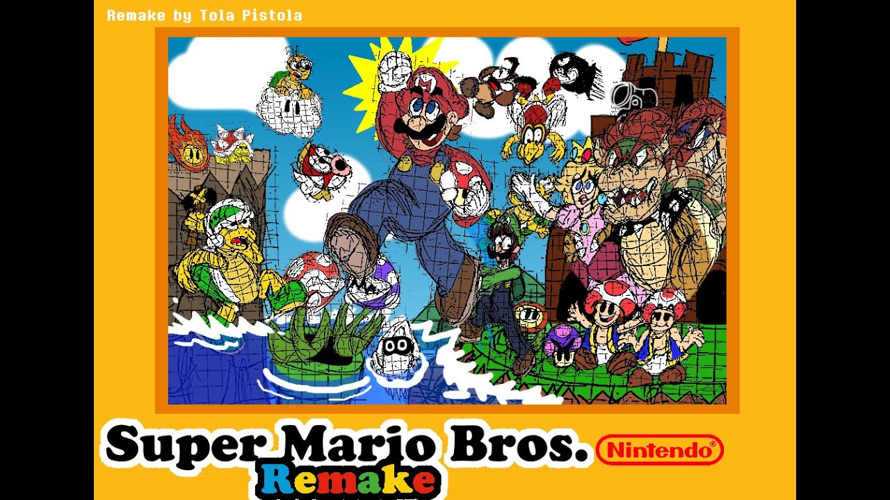 HELL HAS BEGINNED TO ITS END super mario bros remake part 2 and bad ...