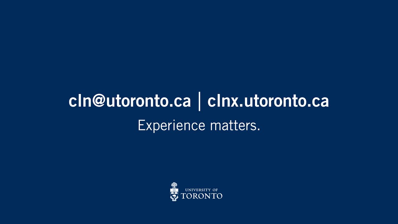 Using the CLNx: Logging on – University of Toronto - YouTube