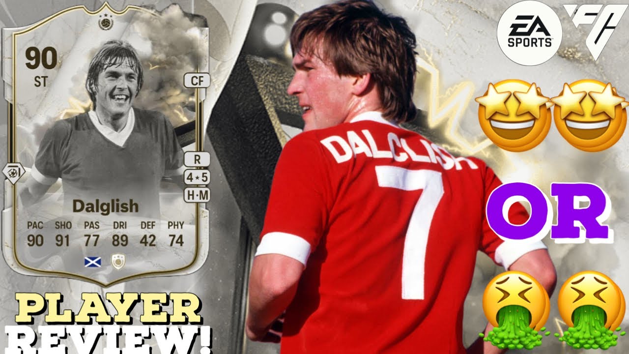 THE PERFECT STRIKER!!! THUNDERSTRUCK ICON DALGLISH PLAYER REVIEW🔥 - EA ...
