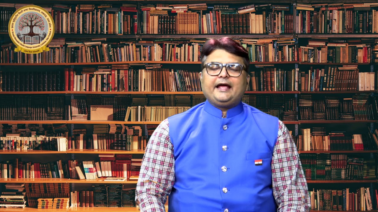 Video Lecture by Dr. Musheer Ahmad, Associate Professor, Department of ...