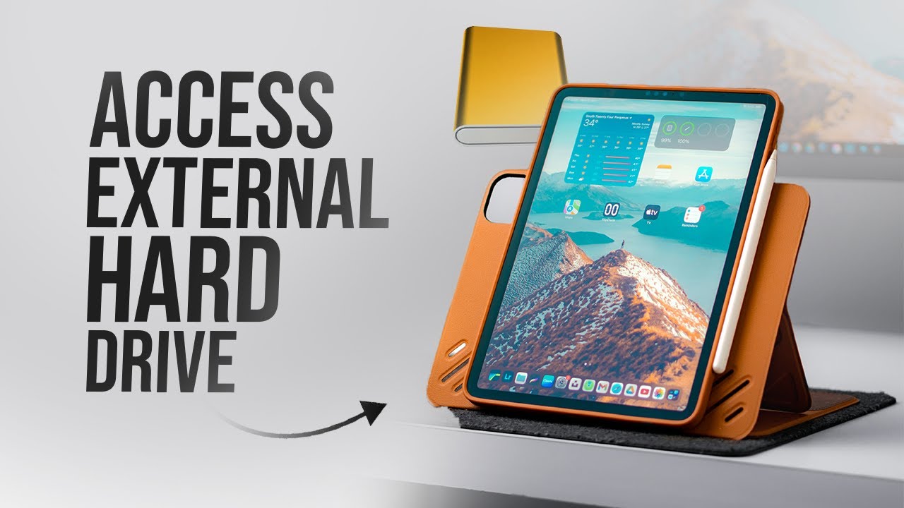 How to Access External Hard Drive on iPad (tutorial) - YouTube