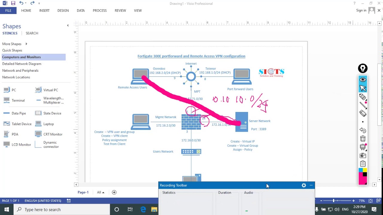 Fortinet Port Forward and Remote Access VPN Part 2 - YouTube