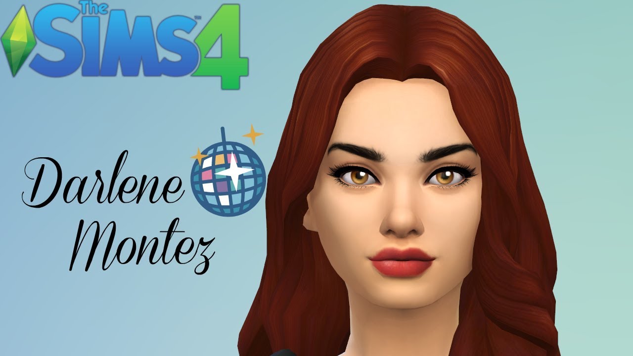 Sims 4 CAS - Darlene Montez (Party Animal) - YouTube