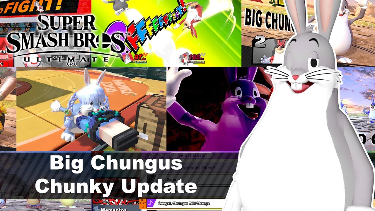 Super Smash Bros. Ultimate - The Big Chungus Chunky Update! - YouTube
