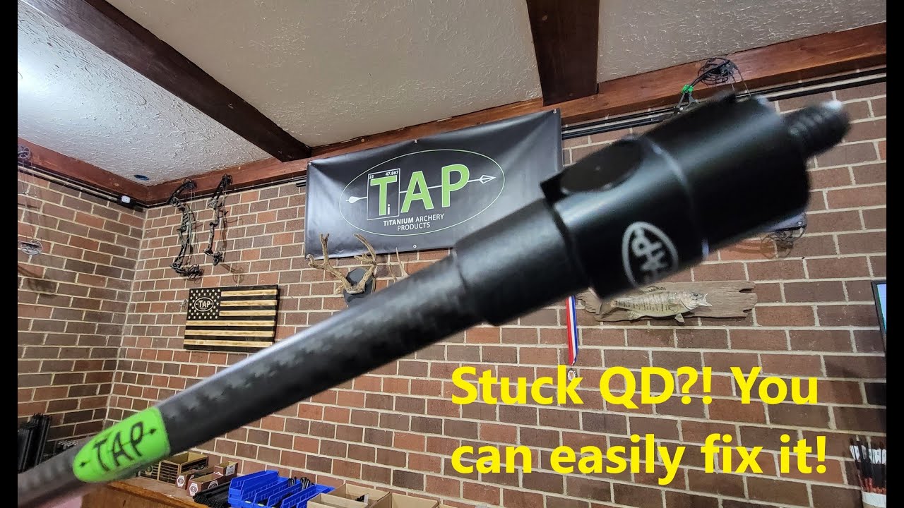 STUCK QUICK DISCONNECT (QD)?! -- there's a simple FIX for this -- Here ...