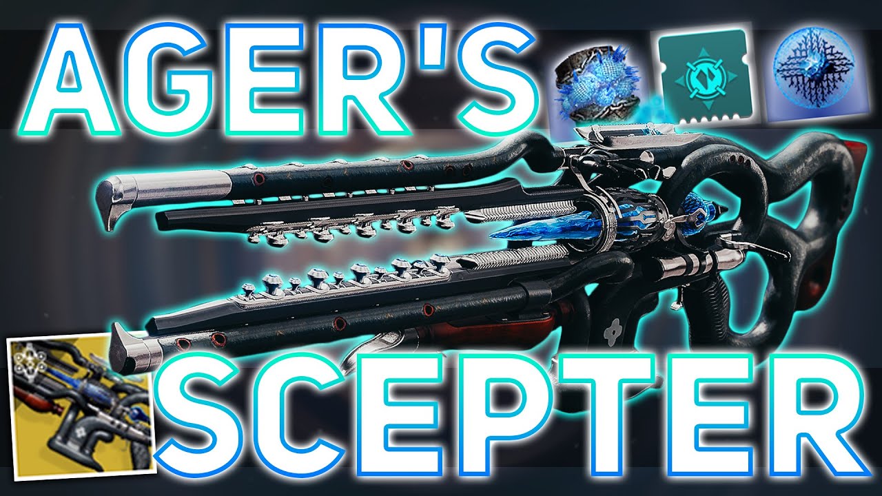 Ager's Scepter Exotic Review (The First Stasis Trace Rifle) | Destiny 2 ...