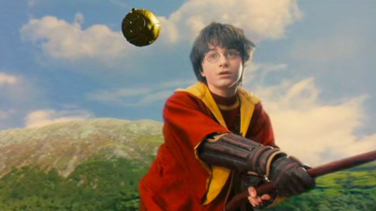 Lessons in Quidditch | Harry Potter and the Philosopher's Stone - YouTube