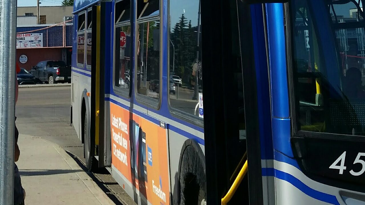Using the Edmonton Transit System Bus - YouTube