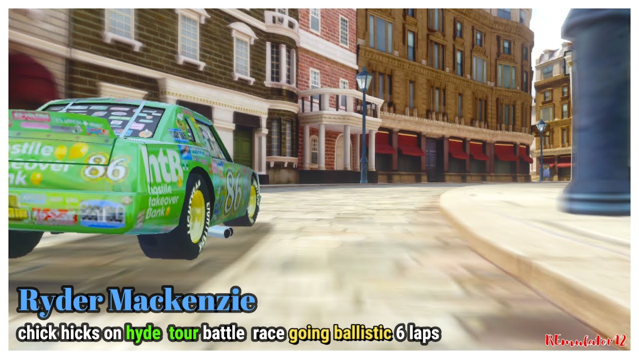 Cars 2 The Video Game | Chick Hicks - Battle Race (Going Ballistic ...