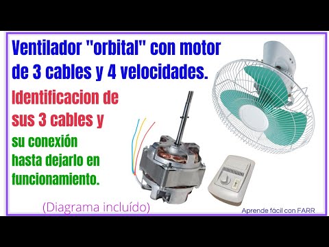 Cómo conectar ventilador de 3 cables. Identificar su conexión. Cómo ...