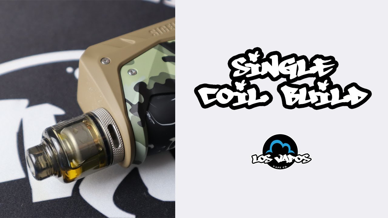 SINGLE COIL BUILD TUTORIAL | GAS MODS KREE 24 RTA - YouTube