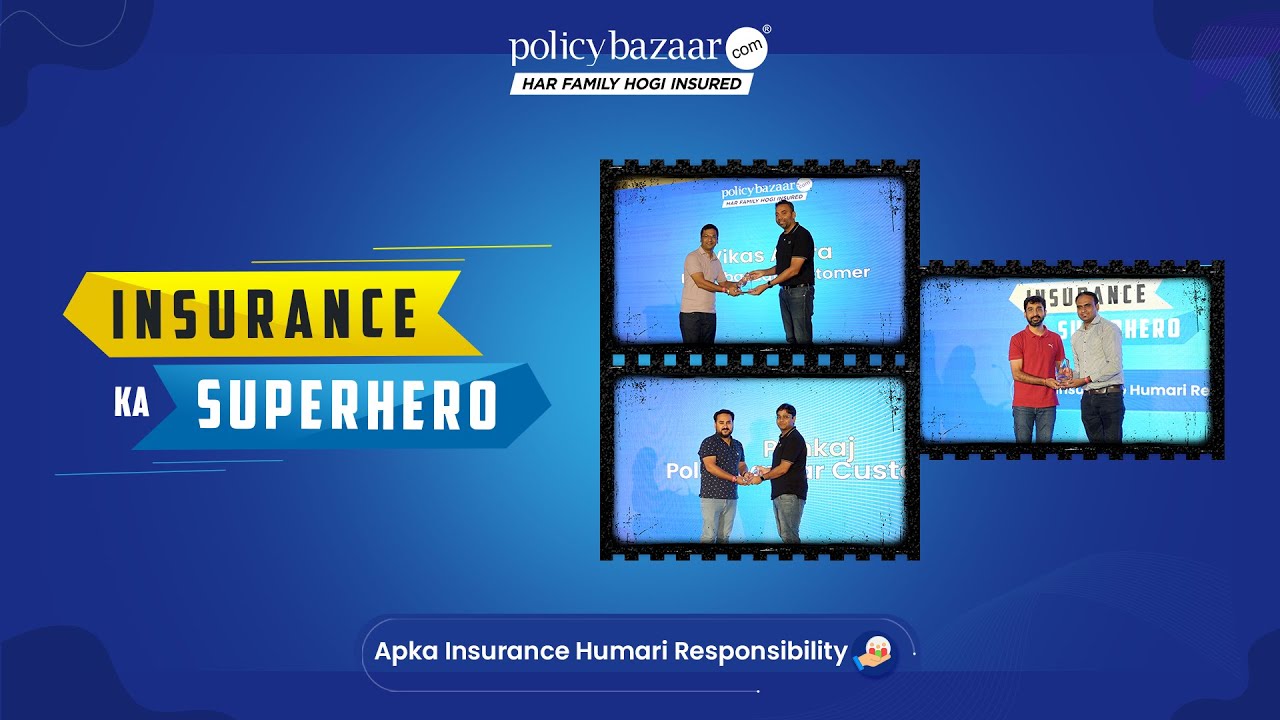 Insurance Ka Superhero Event by Policybazaar! - YouTube