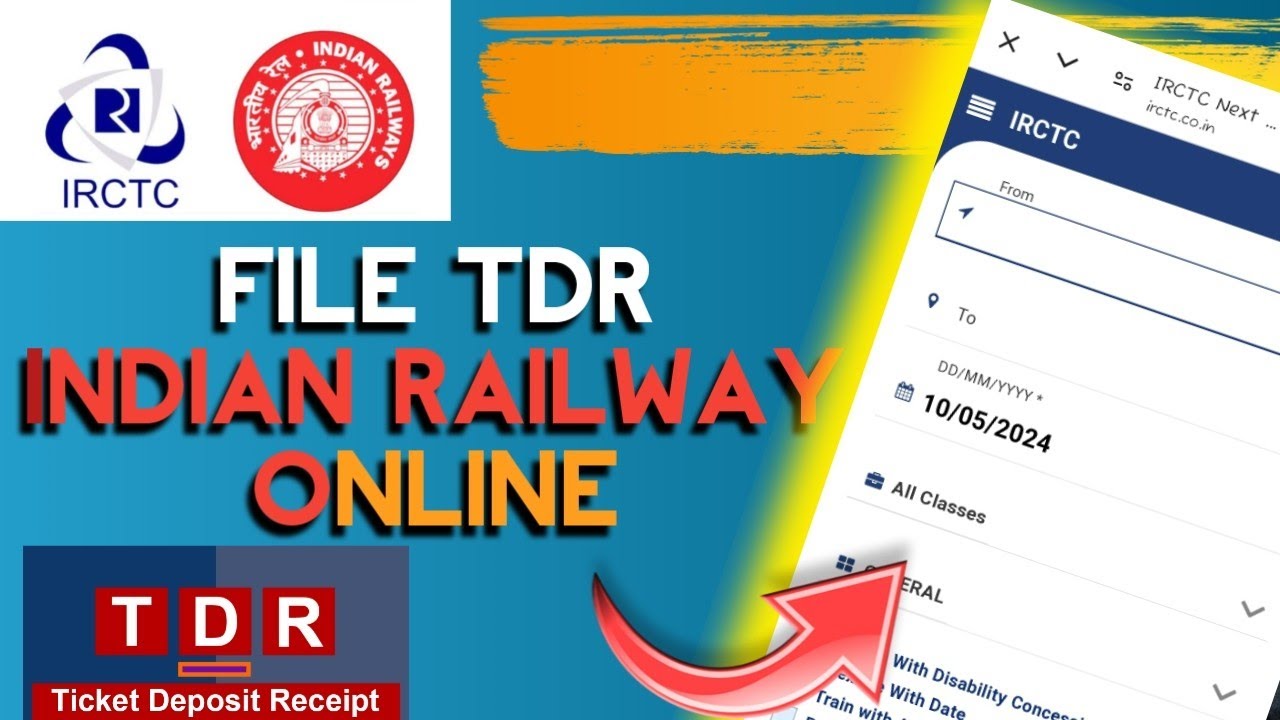 how to file TDR in IRCTC website. IRCTC mein TDR kaise file Karen. #tdr ...