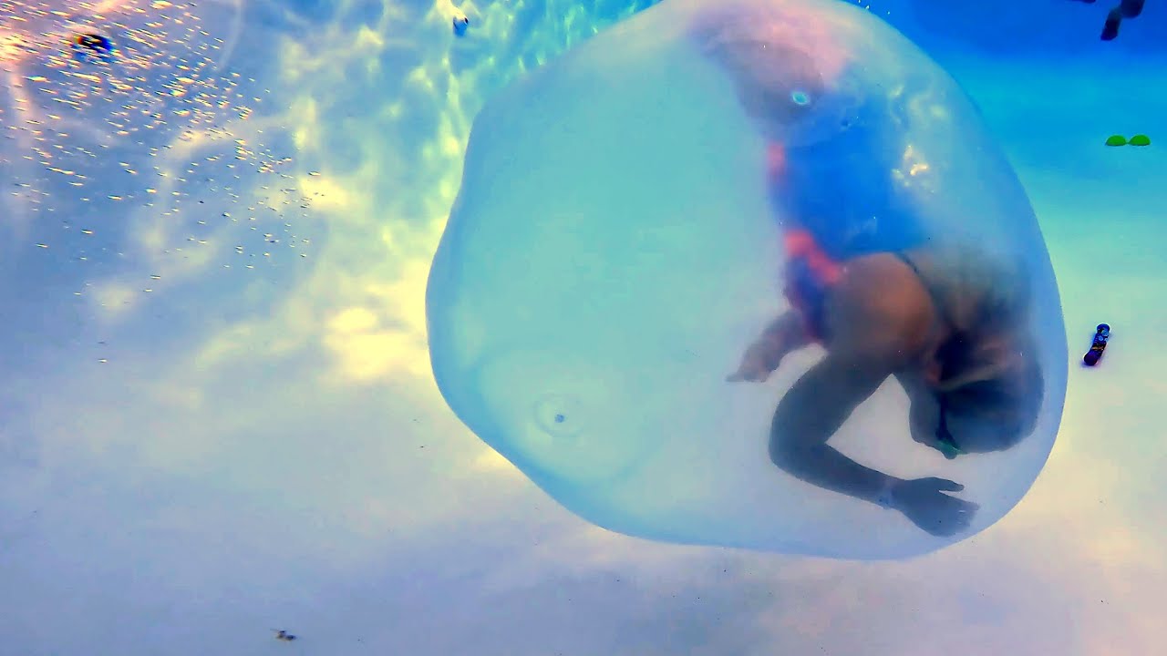 Getting In The Blob Underwater Youtube