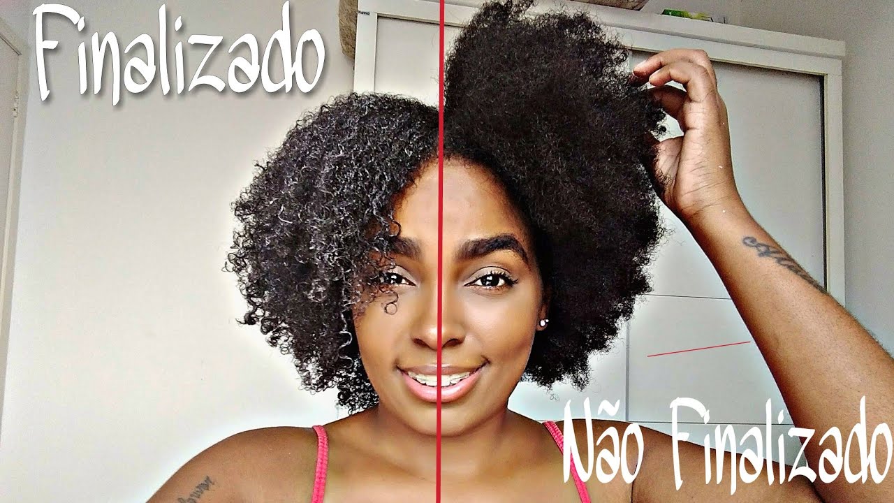 FITAGEM QUE TRANSFORMA CABELO CRESPO - YouTube
