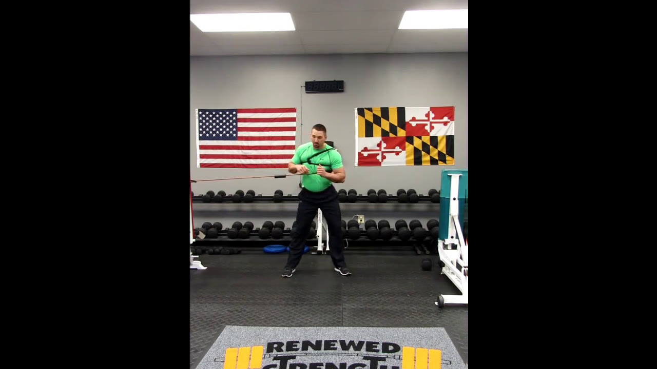 FMT Band Golf Posture Rotation - YouTube