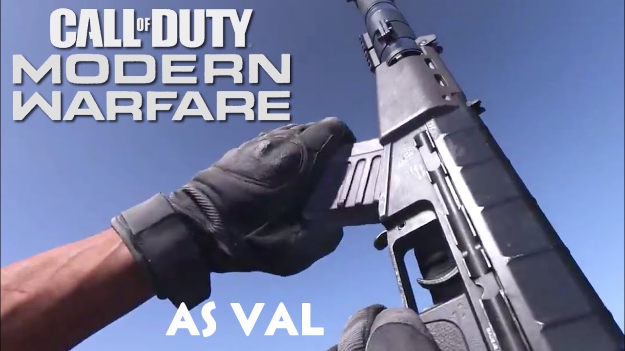 Full AS VAL Call of duty - YouTube