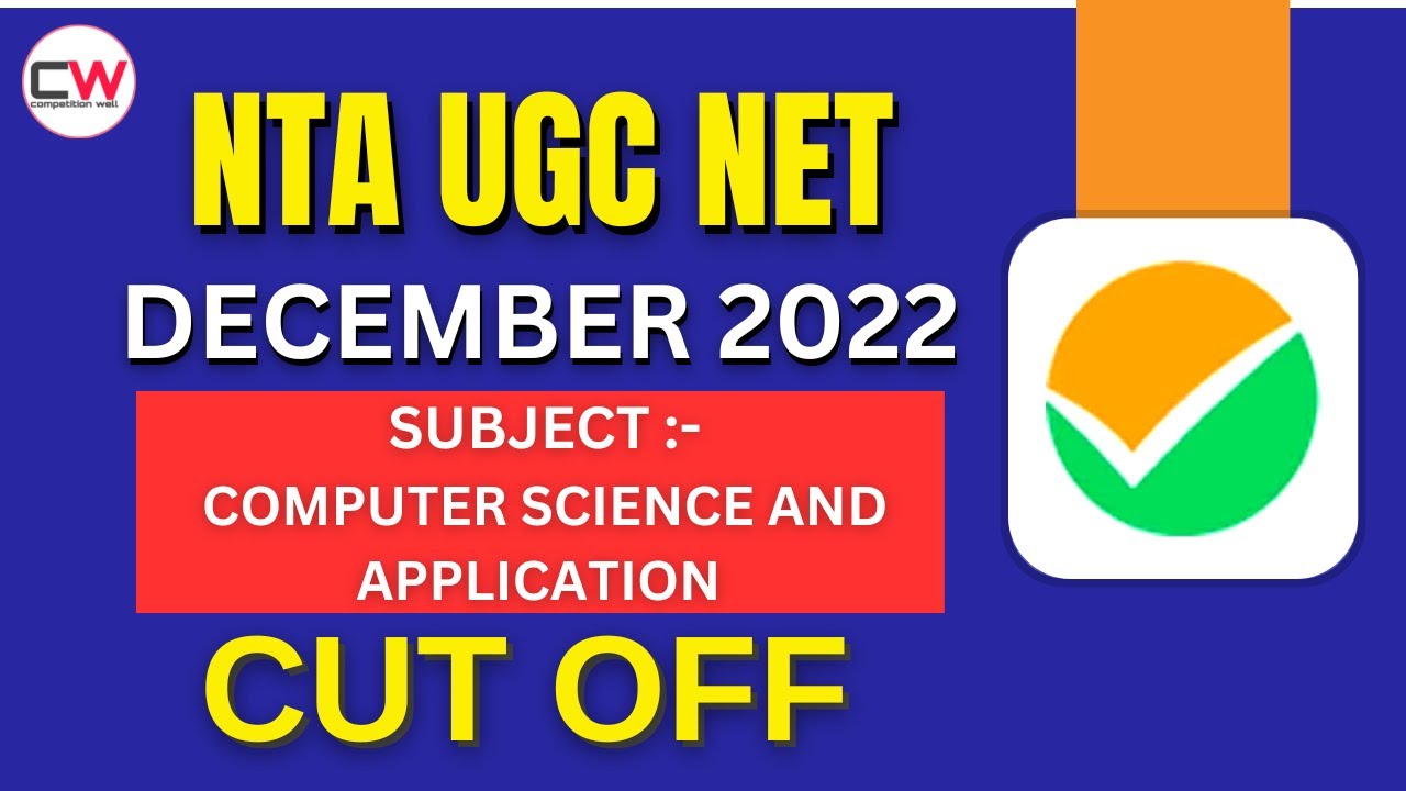 UGC NET DEC 2022 | Cut off marks of Computer Science And application ...