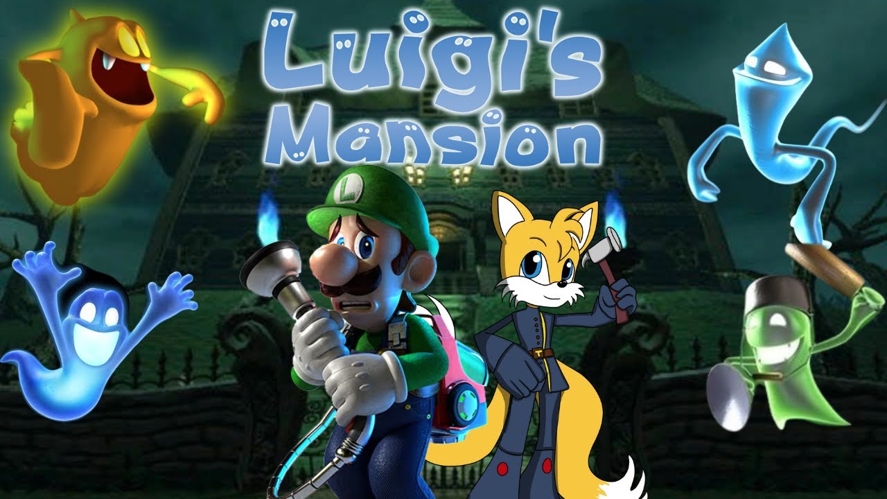 I Ain't Afraid Of No Ghost | Tails The Fox Plays Luigi's Mansion - YouTube